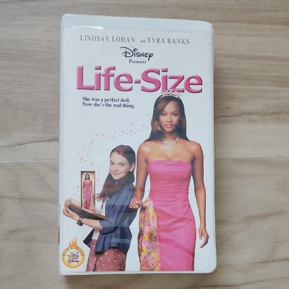 Disney | Media | Disney Lifesize Vhs With Pink And White Cover | Poshmark